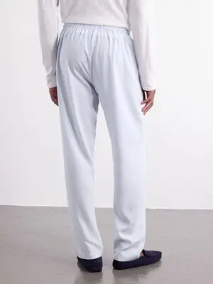 Zimmerli Straight-leg Striped Tencel™ Lyocell Pyjama Trousers