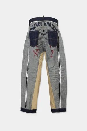 Dsquared2 Inside Out Wide Jeans