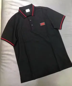 Burberry Logo Appliqué Polo Shirt