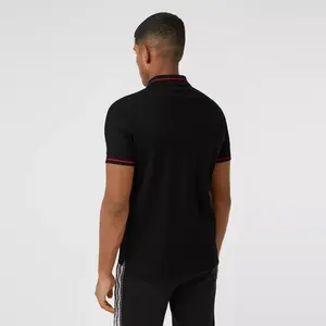 Burberry Logo Appliqué Polo Shirt