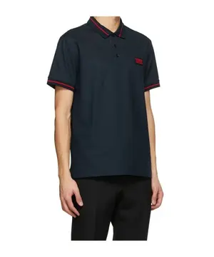 Burberry Logo Patch Polo Shirt