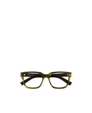 Saint Laurent Square Frame Glasses - Black