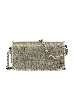 Valentino Garavani Locò Foldover Top Small Shoulder Bag