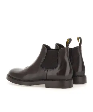 DOUCAL'S Round-toe Slip-on Boots