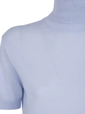 N.21 Short-sleeve Roll-neck Sweater