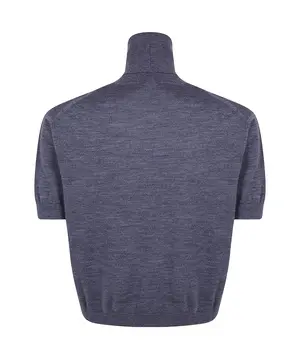 N.21 Short-sleeve Turtleneck Sweater