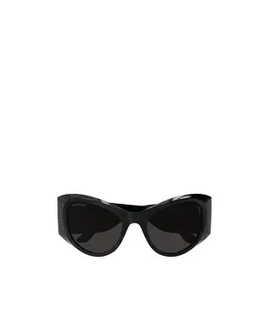 Balenciaga Butterfly Frame Sunglasses - Black