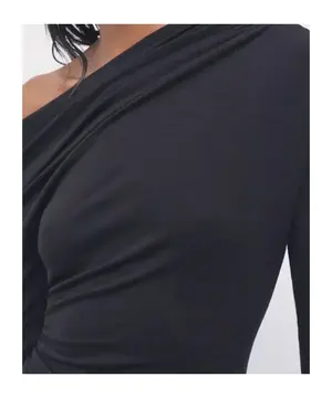 Patrizia Pepe Pleated Detail Dress