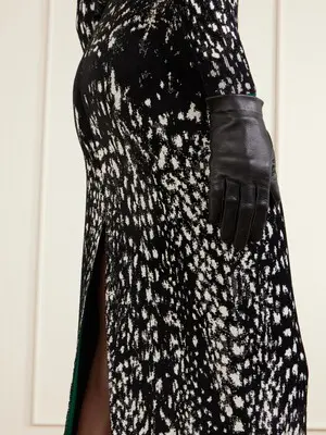 TOM FORD Leopard Print Midi Skirt