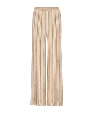 Missoni Striped Knit Flared Trousers