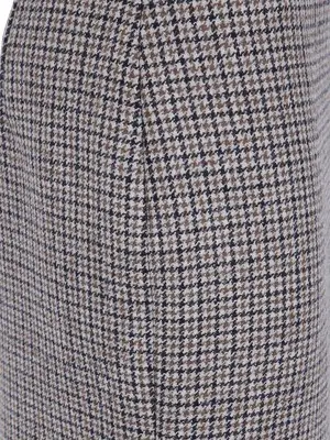 P.a.r.o.s.h Lauried Houndstooth Pencil Skirt