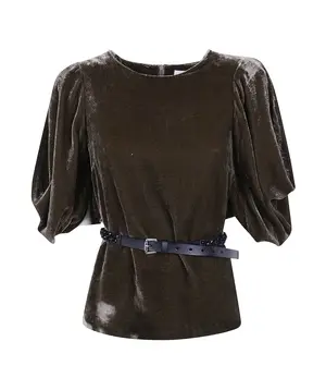 P.a.r.o.s.h Puff-sleeve Top - No