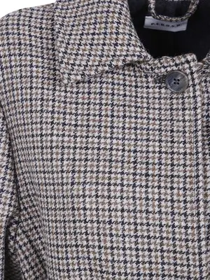 P.a.r.o.s.h Long-sleeved Houndstooth Coat