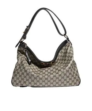 Gucci Starlet Large Shoulder Bag - Beige/black