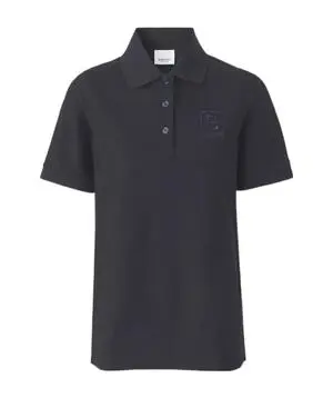 Burberry Letter Pattern Polo Shirt