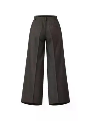 LE SULLY STUDIO Pleated Wide-leg Trousers