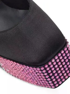 GIUSEPPE ZANOTTI Bebe Crystal-embellished Pumps