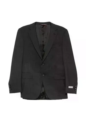Canali Check-pattern Wool Suit