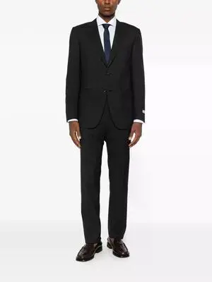 Canali Check-pattern Wool Suit