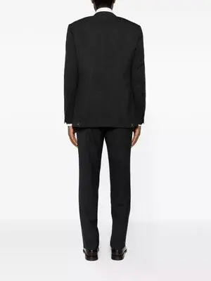 Canali Check-pattern Wool Suit