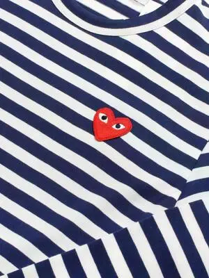 Play Comme Des Garcon Striped T-shirt