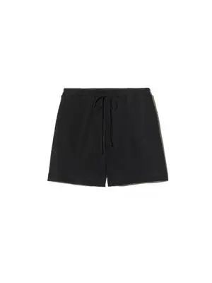 NILI LOTAN Frances Drawstring Shorts - Black