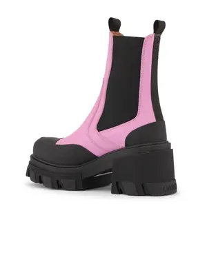 GANNI Logo Short Boots