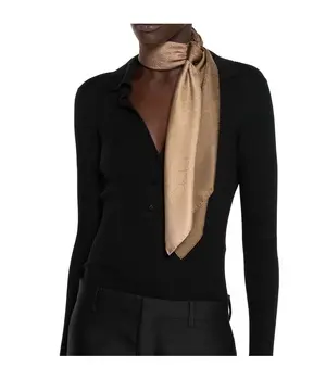 Gucci Gg Jacquard Scarf - Gradient Beige