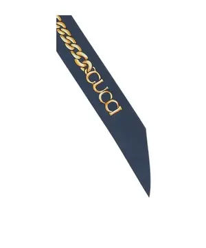 Gucci Chain-print Silk Scarf