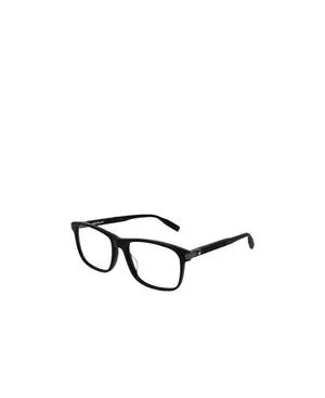 Montblanc Eyewear Rectangular Frame Glasses - Black