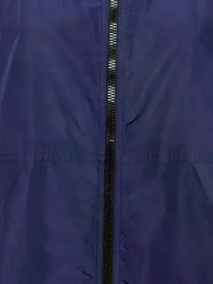 LOUIS VUITTON Monogram Detail Windbreaker Coat