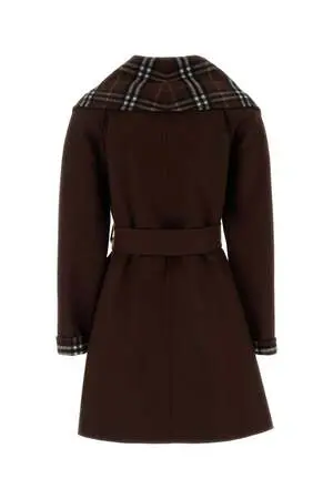 Burberry Embroidered Wool Coat
