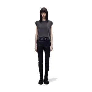 OTHER UK Rocker Tee Aged - Black
