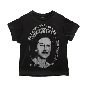 OTHER UK Sex Pistols God Save The Queen Vintage T-shirt - Black