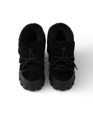 Prada Shearling Après-ski Boots
