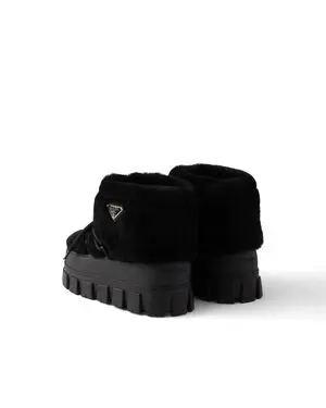 Prada Shearling Après-ski Boots