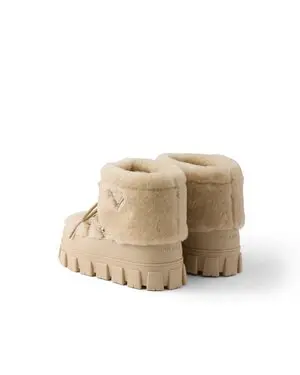 Prada Shearling Après-ski Boots