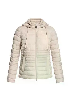 BETTY BARCLAY Quilted Hooded Jacket - Neutrals