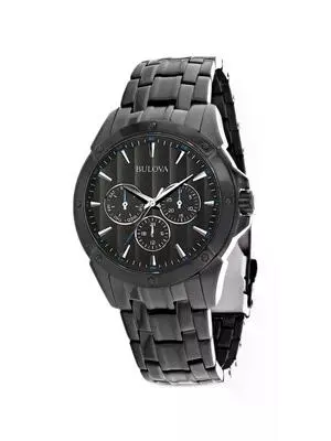 Bulova Classic Chronograph 43mm Watch - Black