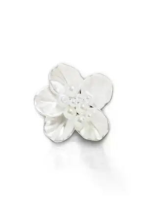 SELF-PORTRAIT Pearl Flower Earrings