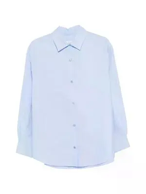 MANUEL RITZ Long-sleeve Button-fastening Shirt - Blue
