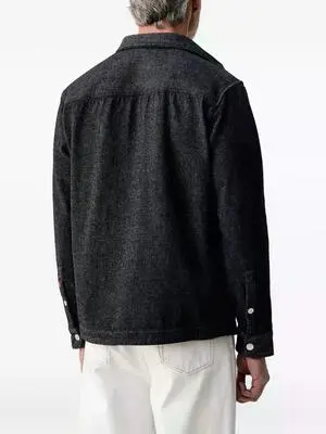 JOOP! Patterned-jacquard Denim Shirt
