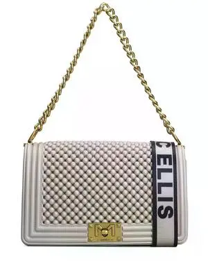 MARC ELLIS M Flat Ball Shoulder Bag - Neutrals
