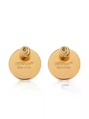 Off-White Arrows Circular Earrings