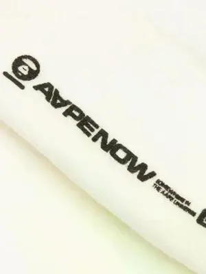 AAPE BY *A BATHING APE Moonface Embroidered Ankle Socks