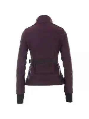 JETSET Belted Logo-patch Jacket