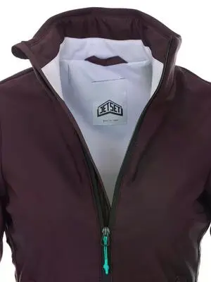 JETSET Belted Logo-patch Jacket