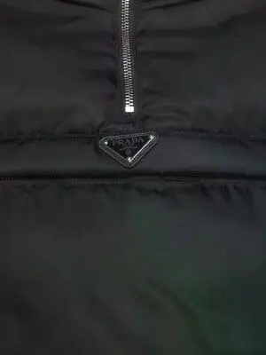Prada Re-nylon Cropped Puffer Jacket