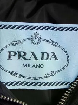 Prada Re-nylon Cropped Puffer Jacket