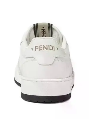 Fendi Leather Low-top Match Trainers